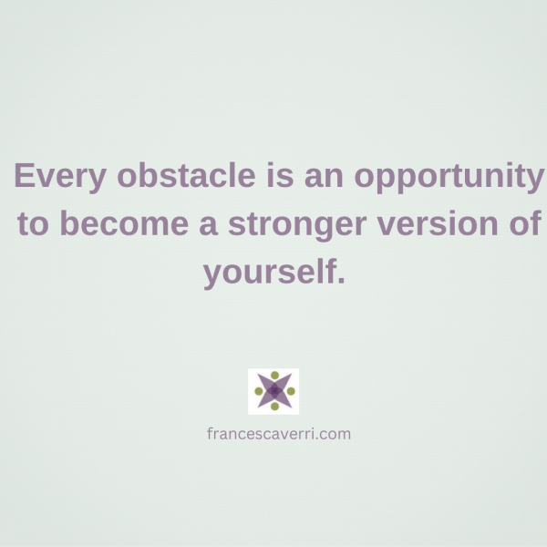 Opportunity or Obstacle: which do you choose? - Francesca Verri